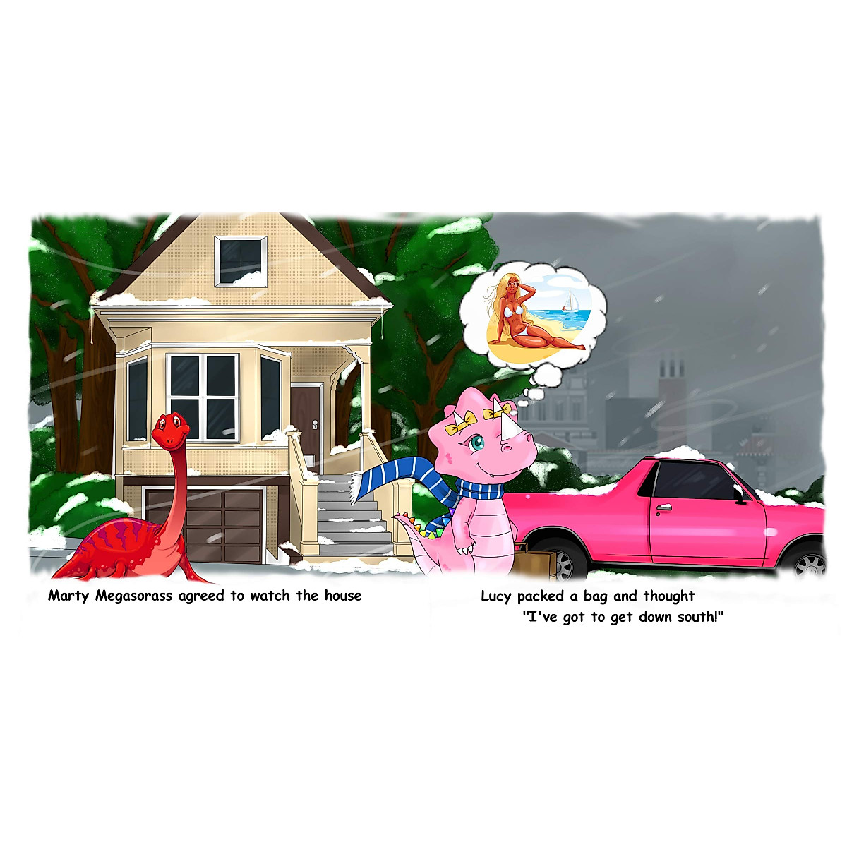 Lucy Lickalotopus Goes Down South