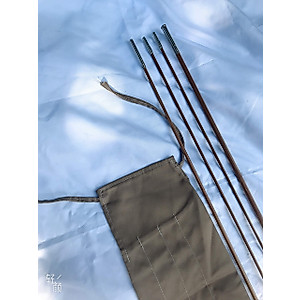 Bamboo Fly Rod Blank 8'0" for #6 Line Wt,3 Piece with 2 Tips.