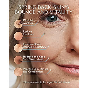 EnaSkin Retinol Wrinkle Cream for Face with Hyaluronic Acid, Deluxe Anti Aging Moisturizer Reduce Wrinkles, Fine Lines, Day and Night Retinol and Collagen Moisturizer Face Cream, Stocking Stuffer, 1.7 Fl. Oz