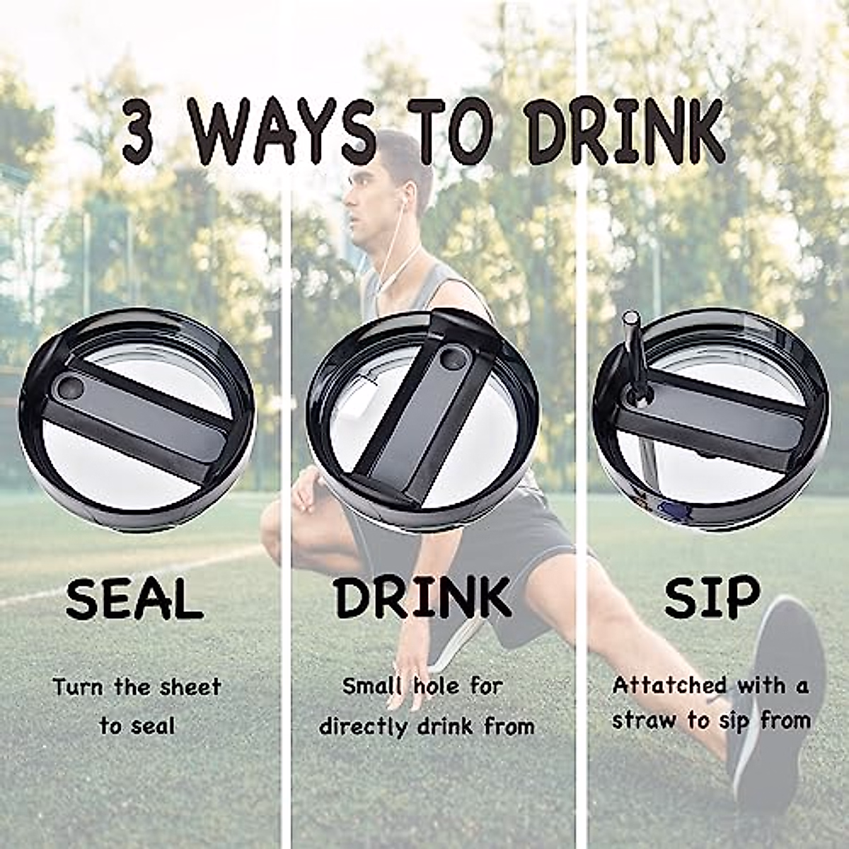 40oz Tumbler with Handle, Straw, Lid, Stainless Steel Vacuum Insulated Water Bottle Adventure Travel Mug Quencher for Iced Coffee, Hot or Cold Tea, and Beverage, Rose Quartz