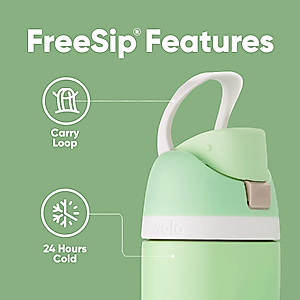 Owala Star Wars FreeSip Insulated Stainless Steel Water Bottle with Straw for Sports and Travel, BPA-Free, 24-Ounce, Stronger Than You Think