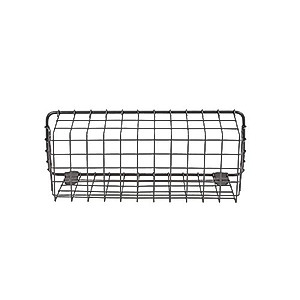 Spectrum Diversified Vintage Cabinet & Wall Mount Basket, Small, Industrial Gray