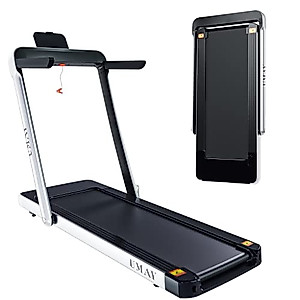 UMAY Foldable Portable Treadmill for Home Office, 7.5 MPH Running & Walking Treadmill 300 lb Capacity with Bluetooth Speaker & APP Control