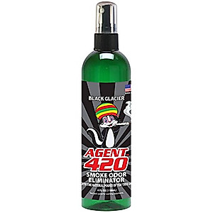 Agent 420-4 oz Smoke Odor Destroying Spray for Eliminating Smoke, Cigarette or Most Unwanted Odors in Your House, Car or Apartment, Freshen Up The Place