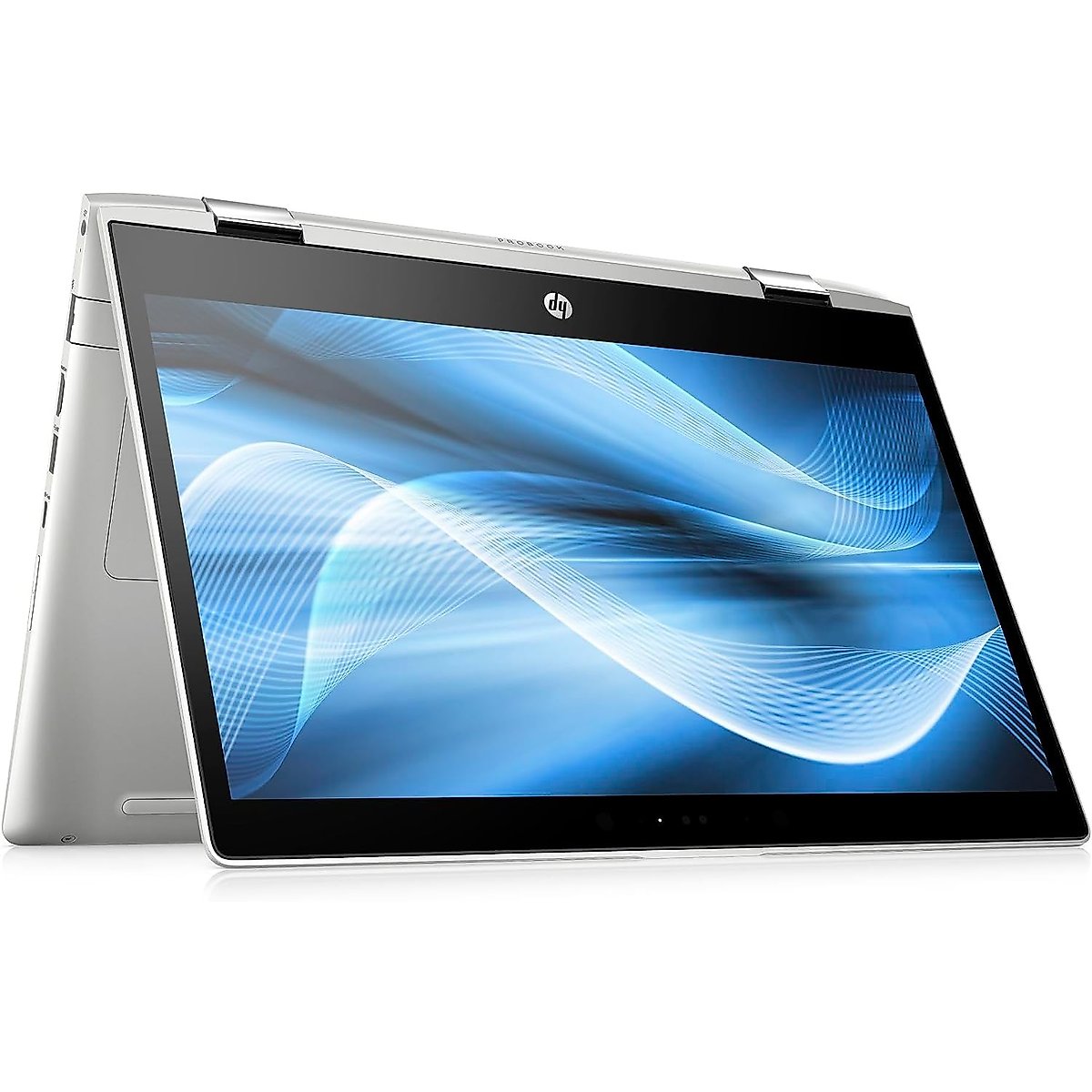 HP ProBook x360 440 G1 14" FHD Touchscreen 2-in-1 Laptop Computer, Intel Quad-Core i5-8250U, 16GB DDR4 RAM, 256GB SSD, Intel UHD Graphics 620, Backlit Keyboard, Fingerprint, Windows 10 Pro (Renewed)