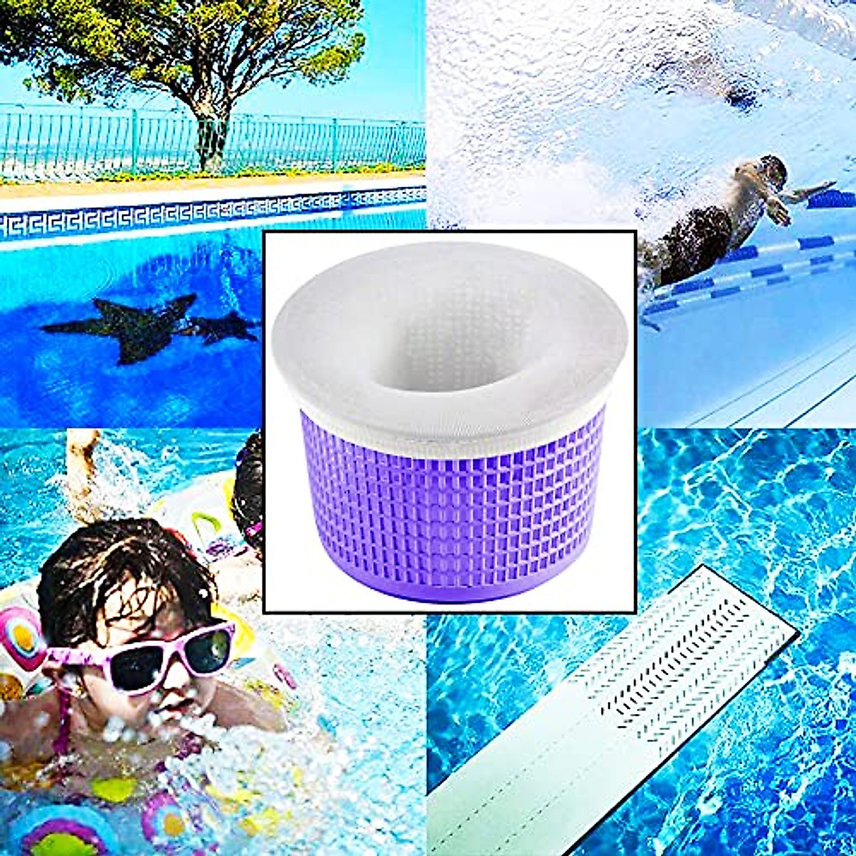 Coopache 30-Pack of Pool Skimmer Socks - Filters Baskets, Skimmers Cleans Debris and Leaves for In-Ground and Above Ground Pools