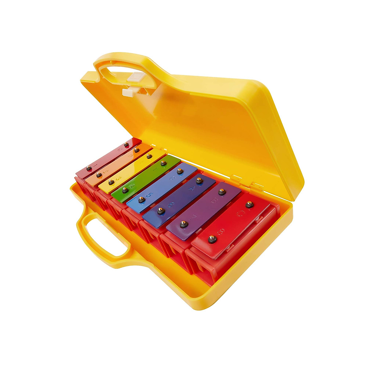 RAONZENA Professional Xylophone 25note, Glockenspiel,Xylophone for kids,Xylophone for gift,Glockenspiel that learns the basics of music (8note rainbow)