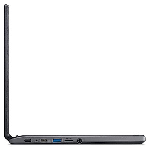 Acer Chromebook Spin 311 11.6" Touchscreen 2-in-1 Laptop, AMD A6-9220C Processor up to 2.7GHz, 4GB DDR4 RAM, 64GB Storage (32GB eMMC + 32GB Flash Drive), WiFi, Bluetooth, Type-C, Black, Chrome OS
