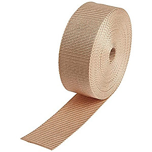 Strapworks Heavyweight Polypropylene Webbing - Heavy Duty Poly Strapping for Outdoor DIY Gear Repair, 2 Inch x 10 Yards - Khaki