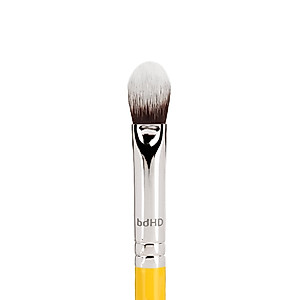 Bdellium Tools Professional Makeup Brush - Studio Series 788V BDHD Phase III Blending/Concealing - With Soft Synthetic Fibers, For Blending & Soften (Yellow, 1pc)
