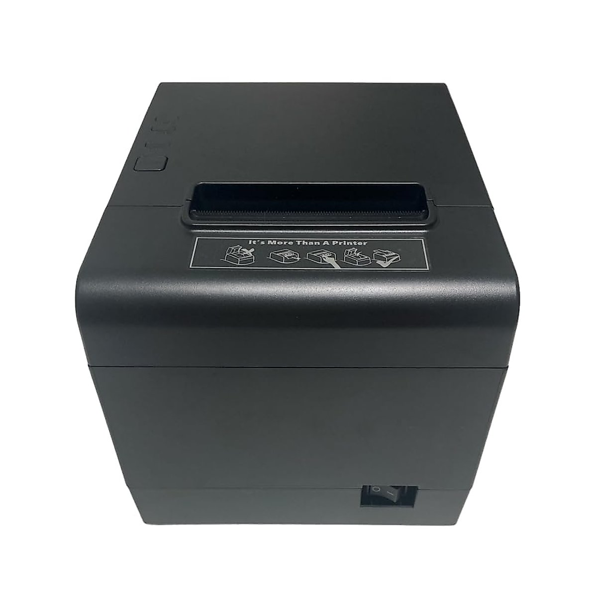 ZY808 Receipt Printer - 80mm POS Thermal Printer with WiFi USB LAN Connection, Support iOS, MAC, iPhone, Android, PC and Support Ebay, Amazon, Shopify, Etsy, USPS Integration.