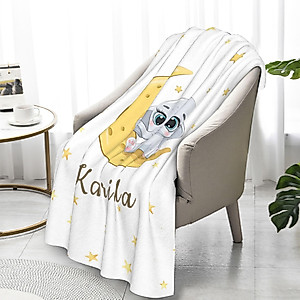 Personalized Baby Blankets,Customised Newborns/Infants/Kids Name Blanket for/Unique Lovely Design &Personalised Fleece Blanket,Personalised Gifts（75 * 100cm