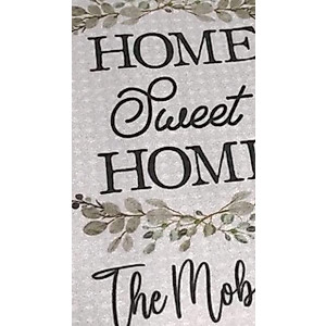 Personalized Name Home Sweet Home Waffle Towel