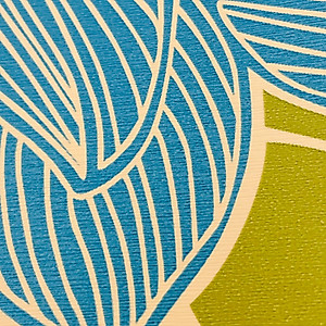 Yifely Large Blue Peony Shelf Liner Self-Adhesive Dresser Drawer Covering PVC Paper Refresh School Study Desk 17.8 Inch by 9.8 Feet