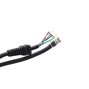 Kymate MH-48a6j Replacement Microphones Mic Cable Cord Wire for Yaesu MH-36 MH-36A6J MH-36B6JS MH42 MH-48 MH-48A6JA MH-42B6J MH-42C6J FT-7800 FT-8800 FT-8900 FT-8900R FT-1500M FT-2800M Hand Mic