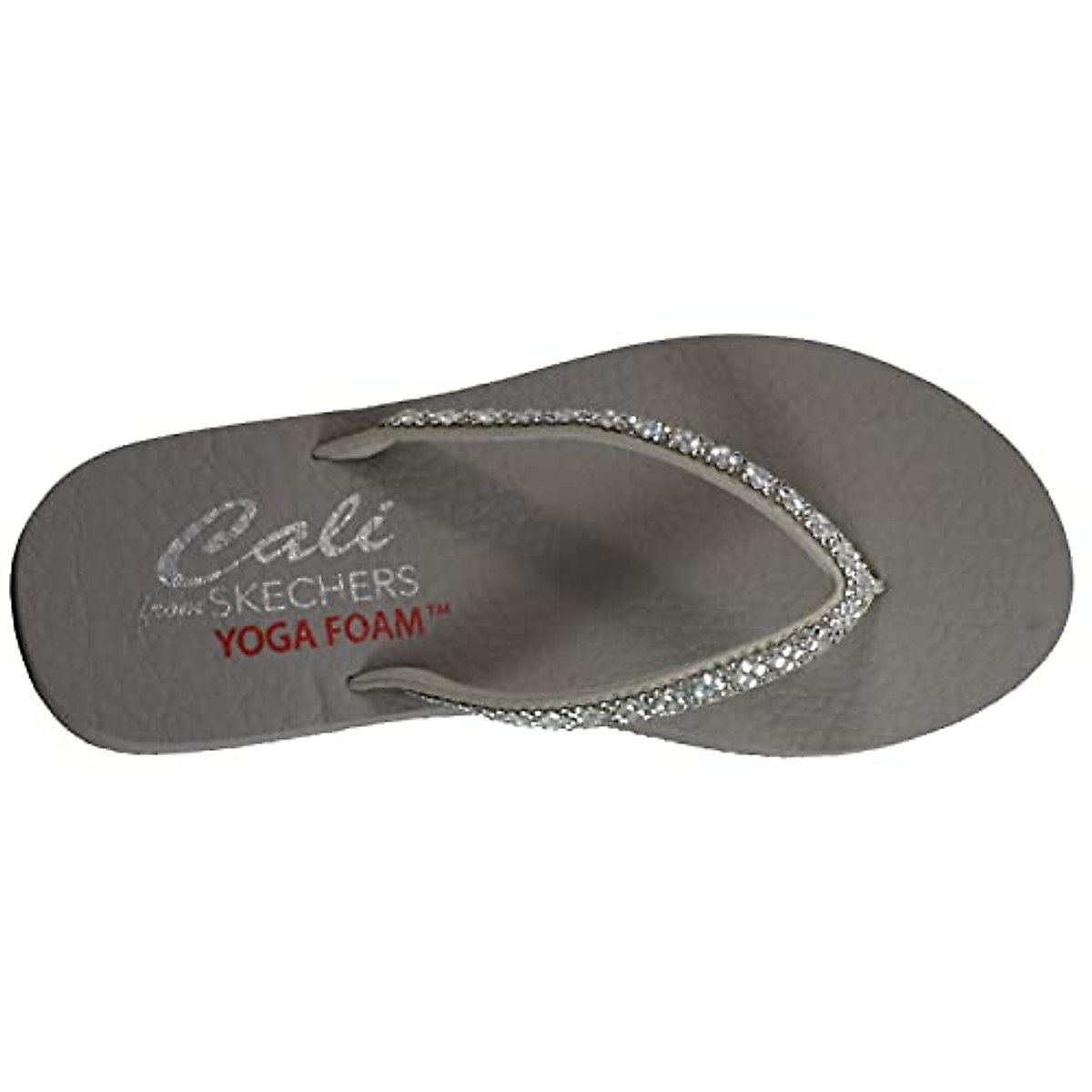 Skechers Women's Meditation-Perfect 10 Thong Sandal Nude 8