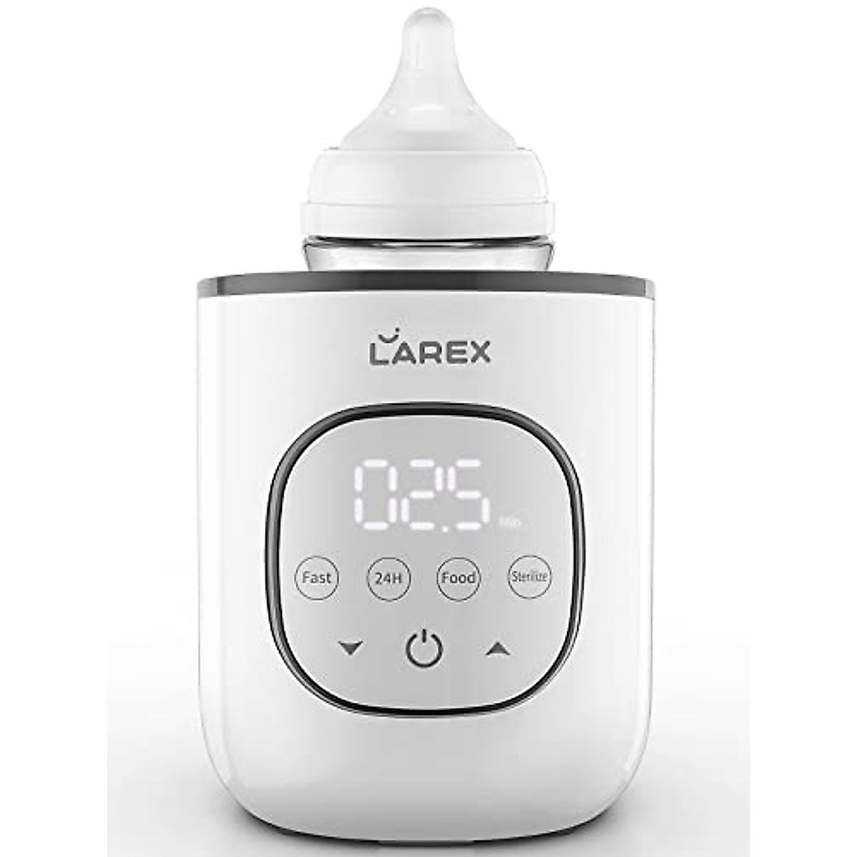Bottle Warmer, Fast Baby Bottle Warmer for Breastmilk and Formula, with Timer and Accurate Temp Control, 8-in-1 Baby Milk Warmer BPA Free with Digital Display, Bottle Warmers for All Bottles