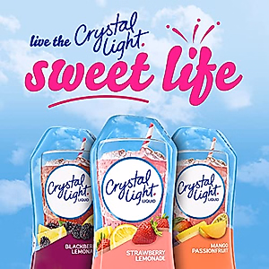 Crystal Light Sugar-Free Zero Calorie Liquid Water Enhancer - Strawberry Lemonade Water Flavor Drink Mix (1.62 fl oz Bottle)