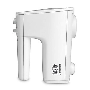 Tasty by Cuisinart HM200T Hand Mixer, 12.16"(L) x 2.16"(W) x 15.31"(H), White