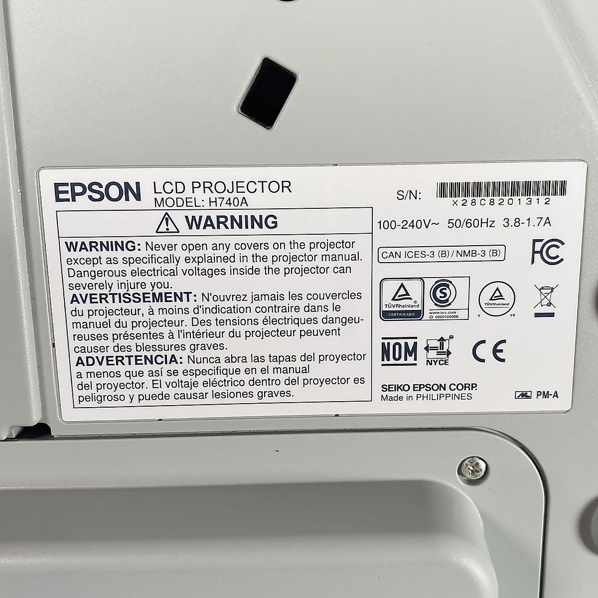 Epson BrightLink 695Wi 3LCD Projector UST 3500 ANSI Professional HD HDMI Bundle: HDMI Cable, Remote Control, Power Cable