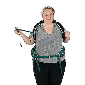 Osprey Tempest 20L Women's Hiking Backpack with Hipbelt, Jasper Green, WM/L, Extended Fit