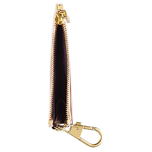 SEAVILIA Card Holder Keychain Wallet for Women with ID Window RFID Coin Purse Bee Gifts Slim Minimalist Small Wallet