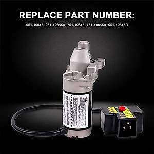 VORGENS 951-10645 751-10645 Electric Starter Snow Blower Engine Motor Compatible with MTD Troy-Bilt Huskee Craftsman Snow Thrower Engines Replace 951-10645A 751-10645A 951-10645B