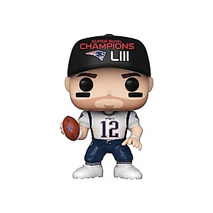 Funko NFL New England Patriots POP! Football Tom Brady Vinyl Figure #137 [Super Bowl Champions LIII]