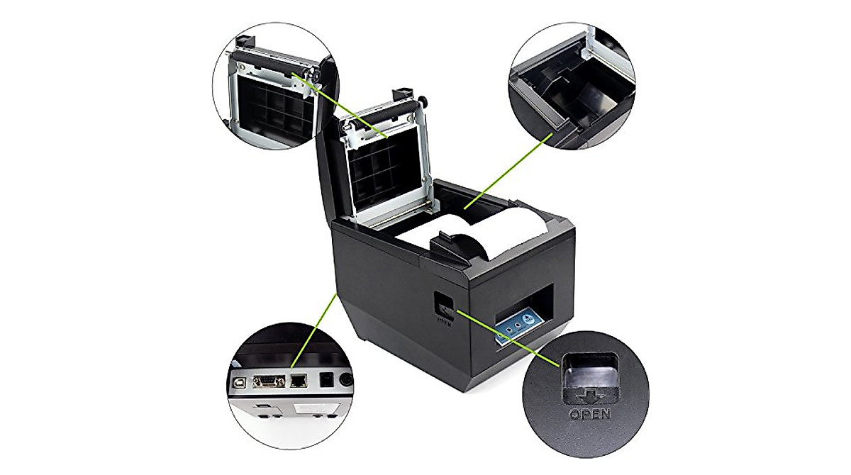 Symcode POS Thermal Receipt Printer - Fast, Reliable & Compatible