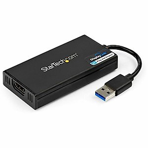 StarTech.com USB 3.0 to HDMI Adapter, 4K 30Hz UHD, USB to HDMI Display Adapter, External Adapter for Mac & Windows, TAA