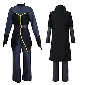 Nozfeon Rimuru Cosplay Costume,Rimuru Tempest Costume Rimuru Cosplay Outfit Mask Halloween