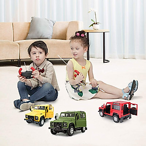 RASTAR Land Rover Defender RC Car, 1/14 Land Rover Remote Control Toy Model Car, Gifts for Dad