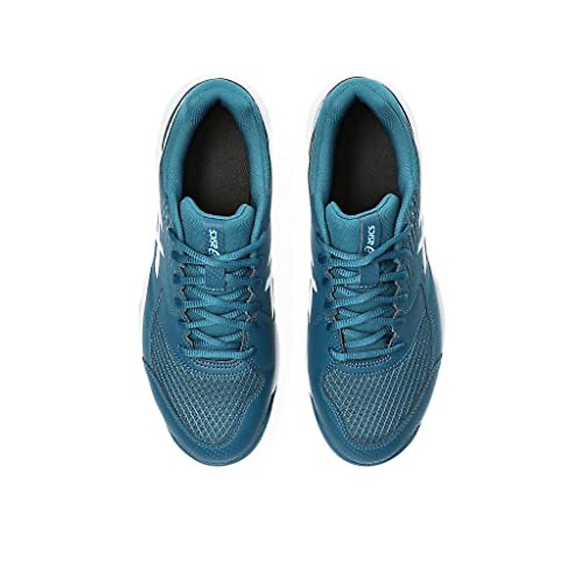 ASICS Men's Gel-Dedicate 8 Tennis Shoes, 9, RESTFUL Teal/White