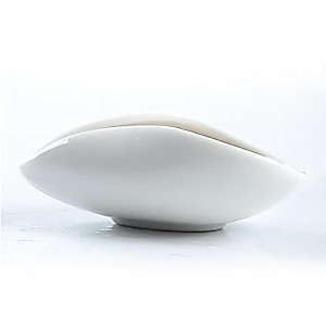 11x4CM White Porcelain Cha He Tea Vessel -Coffee Bean Weighing Tray-Loose Leaf Tea Presentation- Tea Accessory - Tea Scoop