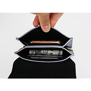 MKF Small Crossbody Cell Phone Purse Wallet for Women – PU Leather Cellphone Bag – Case with Shoulder Strap Beige