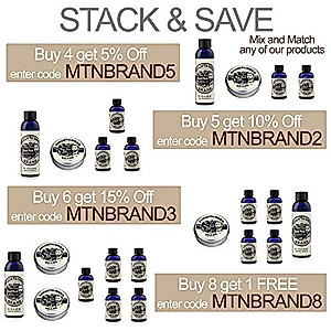 Mountaineer Brand 100% Natural Lip Balm 3 Pack