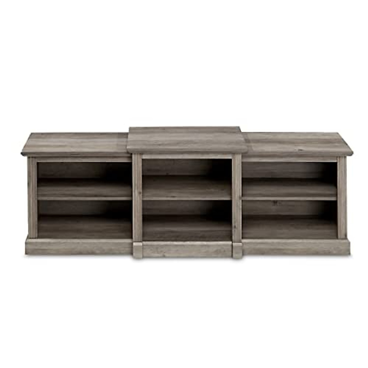Rockpoint 70inch Classical TV Stand Storage Media Console Entertainment Center for TVs up to 80,Grey Wash