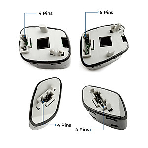 JOYTUTUS Steering Wheel Radio Control Switch Buttons fits Silverado Sierra 2003-2007, Trailblazer & Envoy 2004-2009, Tahoe & Yukon 2003-2006, Replaces OE# 21997738, 21997739, 1999442, 1999443