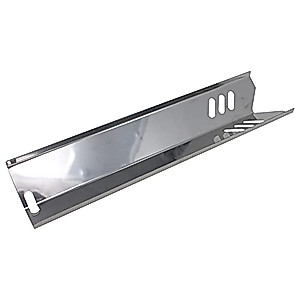 BBQ Grill Heat Shield Plate Tent Replacement Parts for Uniflame GBC1059WB - Compatible Barbeque Stainless Steel Flame Tamer, Guard, Deflector, Flavorizer Bar, Vaporizer Bar, Burner Cover 15"