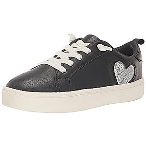 Carter's Perrie Sneaker, Black, 2 US Unisex Big Kid