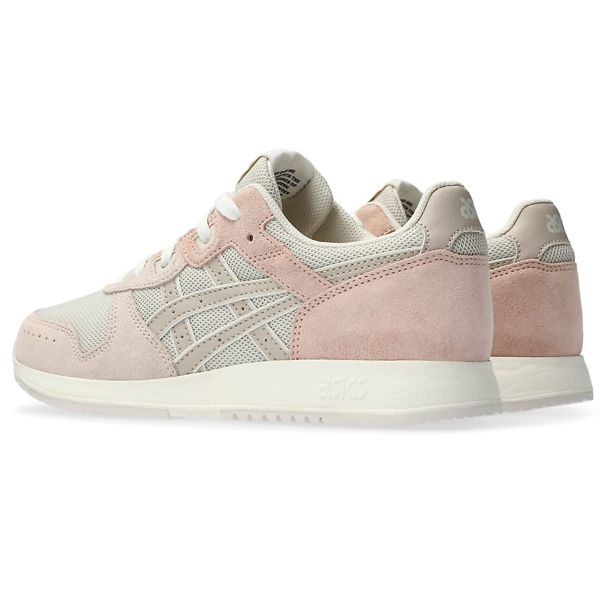 ASICS Women's Lyte Classic Sportstyle Shoes, 8.5, Oatmeal/Simply Taupe