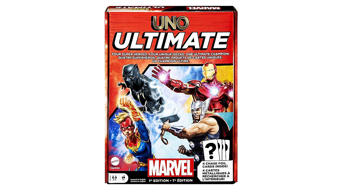 UNO Ultimate Marvel Card Game - Special Character Decks