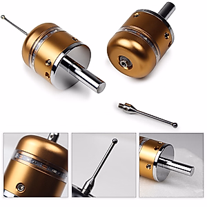 CNCTOPBAOS 3D Light CNC Edge Finder to Find Desktop Center,High Precision 0.01mm X,Y,Z Axis Three Coordinate Measurement Centering Rod,CNC Milling Machine Probe Tool Machining Center Dividing Rod 40mm