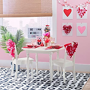 Powell Furniture Table and 2 Chairs, Cream Youth, Kid Size Chat Set