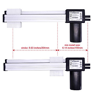 Okin Fromann JLDQ.11.156.204 Replacement Parts Refined-R Power JLDQ-11 for Recliner Lift Chairs Motor Actuator