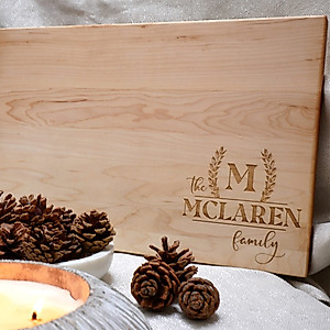 Wedding Gifts for Couple - Personalized Cutting Boards Unique Wedding Gifts Bride & Groom - Thoughtful Wedding Gifts Engraved Cutting Boards - Personalized Wedding Gift - Custom Cutting Board