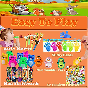 YOAUSHY 114 Pcs Party Favors for Kids 4-8, Prizes Box Toys for Kids Classroom, Treasure Box Toys for Classroom, Treasure Chest, Pinata Fillers Goodie Bag Stuffers, Valentines Day Gifts for Kids