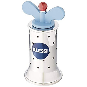 Alessi Michael Graves Pepper Mill Black, 6.3cm diameter, 13.2cm high