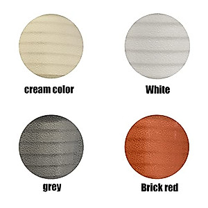 AQSXO 4 inch Planter Nursery Pots, Plastic Planters Pots for Plants Flower Transplanting with Drainage Holes and Saucers, 4 Colors 8 Pieces.