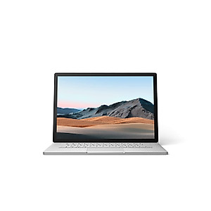 Microsoft New Surface Book 3-15" Touch-Screen - 10th Gen Intel Core i7-16GB Memory - 256GB SSD (Latest Model) - Platinum (Renewed)